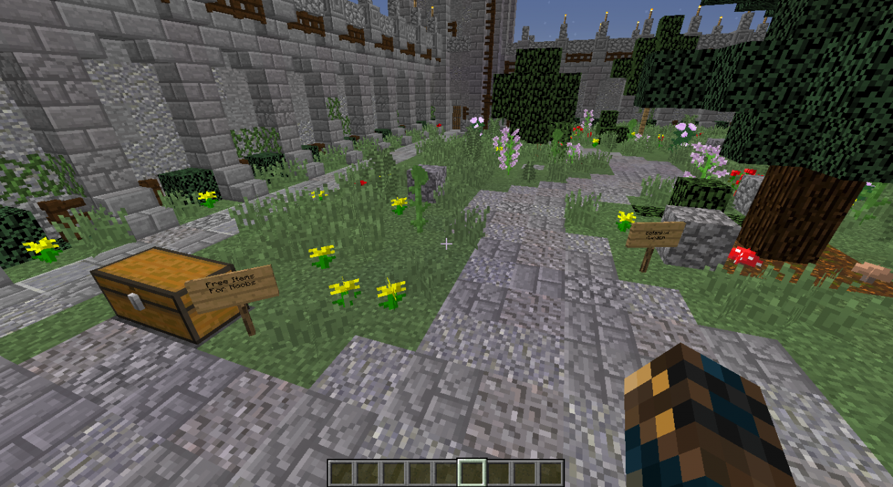 New Spawn For Golden Survival Minecraft Map