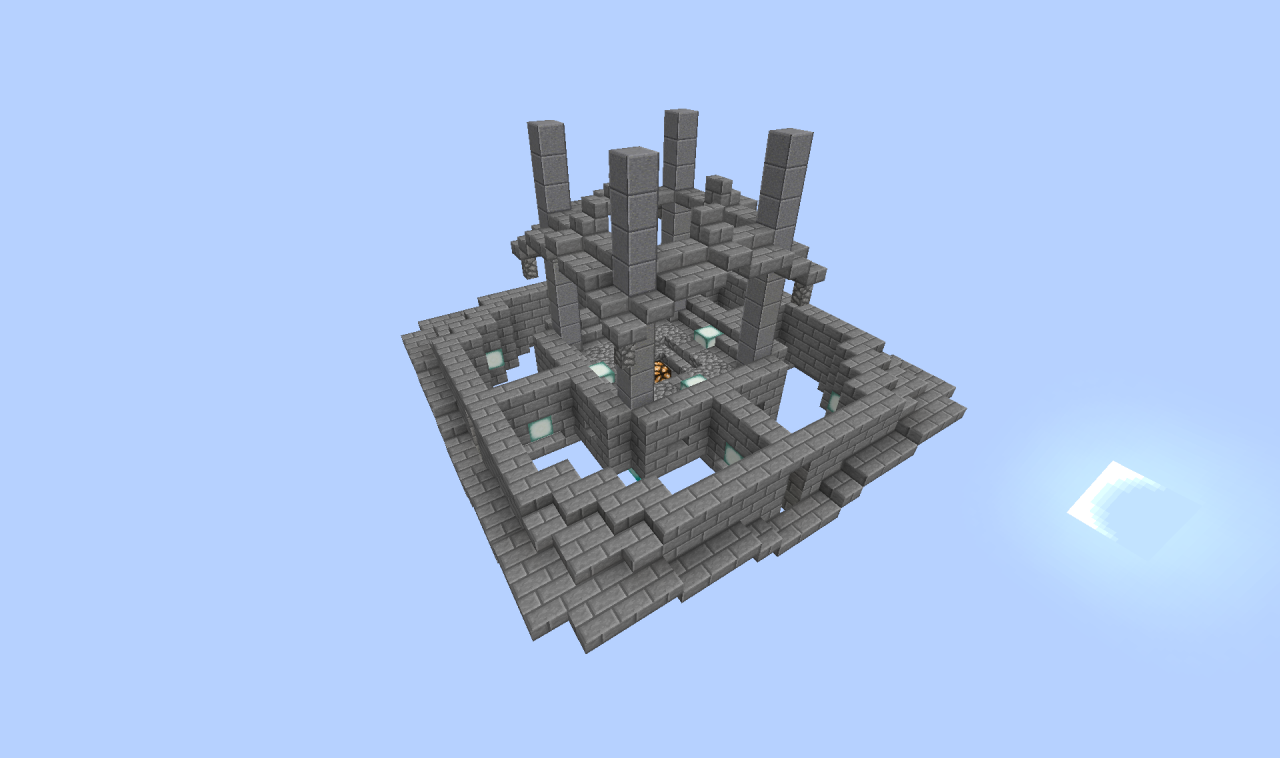 *UNFINISHED* Futuristic Spawn [Original] Minecraft Map