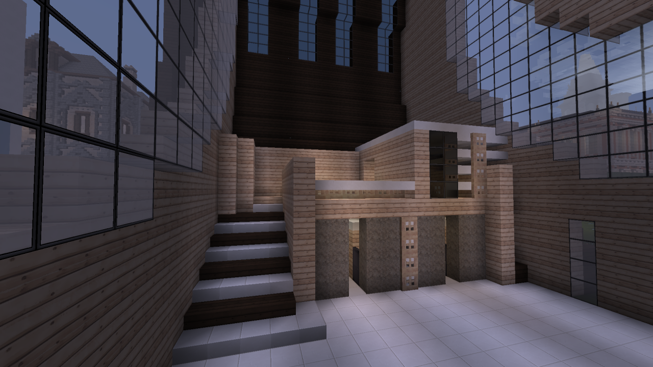 Training Pool | Modern Architecture Minecraft Map