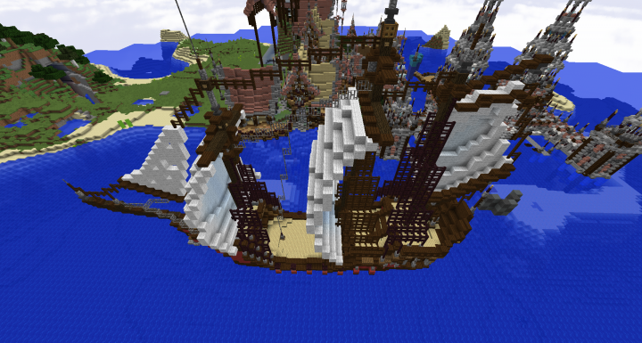 pirate ship Minecraft Map