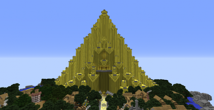 Asgard City - Thor - My own version Minecraft Map