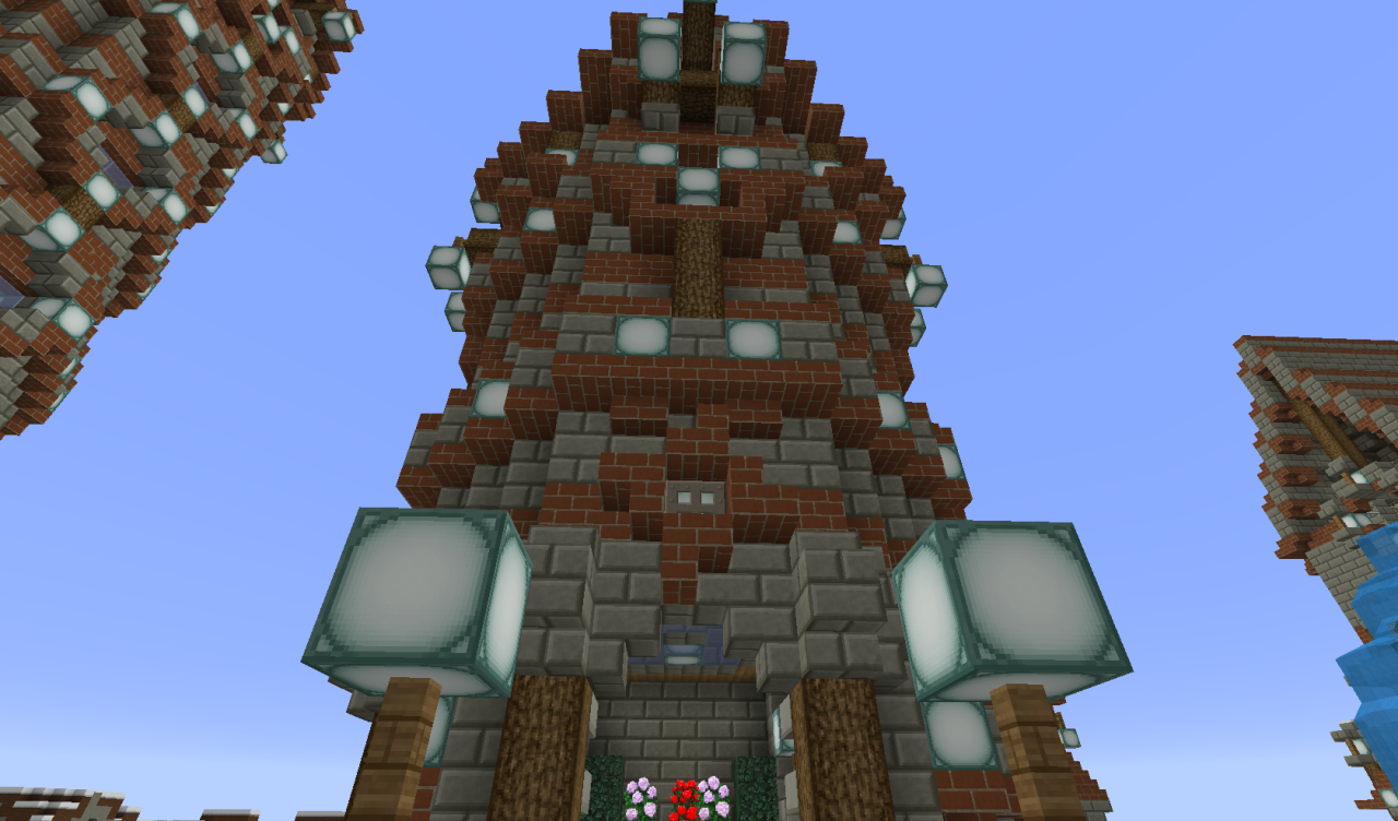 Modern Steampunk Spawn Minecraft Map