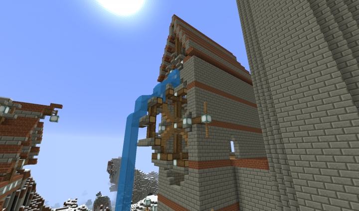 Modern Steampunk Spawn Minecraft Map