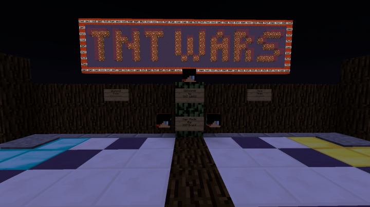 TNT WARS 1.11.2 Map by ASFGrant Minecraft Map