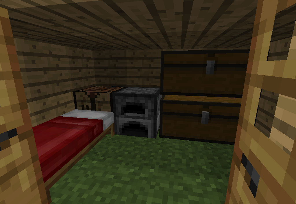 How to build a basic survival house Minecraft Map