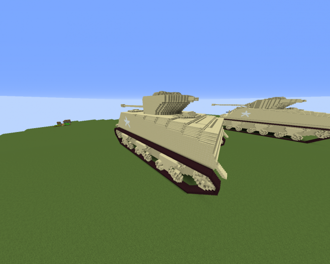 USA M4 TANK Minecraft Map