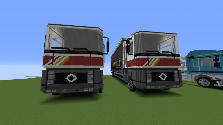 Renault AE Magnum - King of the Road/Hard Truck 2 Minecraft Map