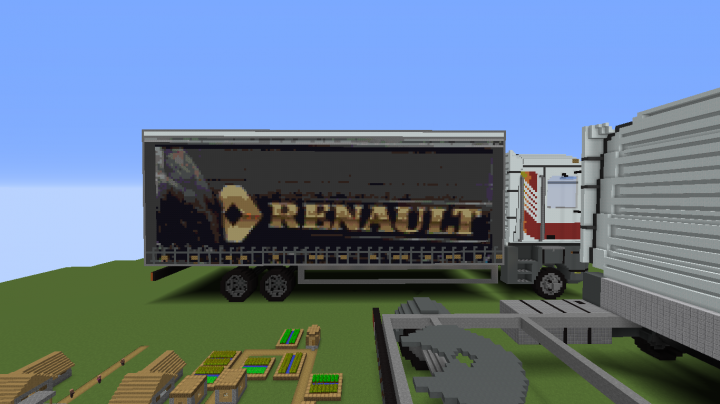 Renault AE Magnum - King of the Road/Hard Truck 2 Minecraft Map