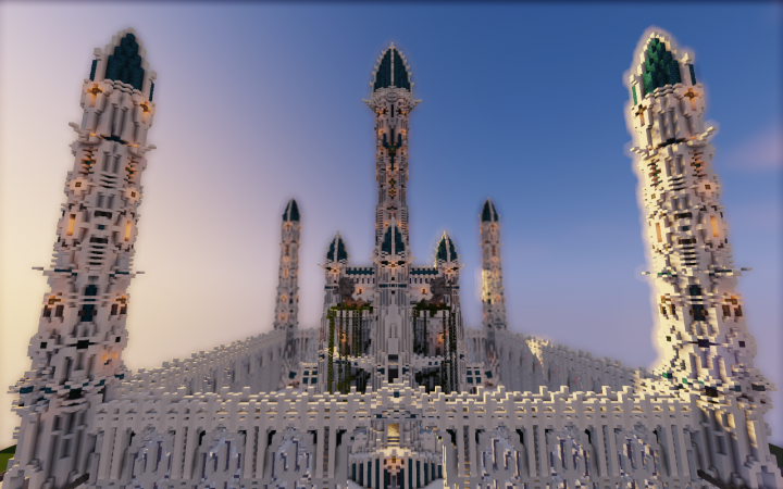 The Castle of Atlantis Minecraft Map