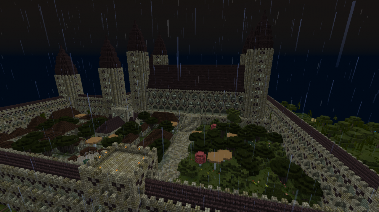 Creepy Haunted Castle Minecraft Map