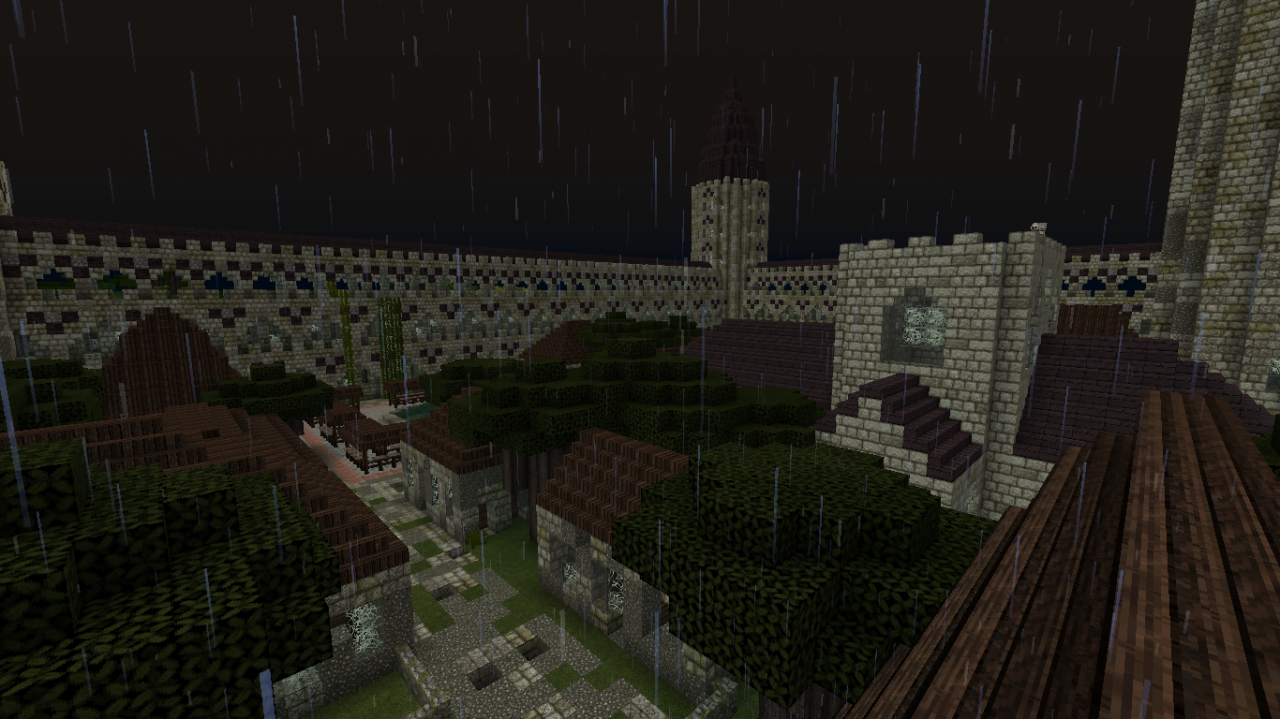 Creepy Haunted Castle Minecraft Map