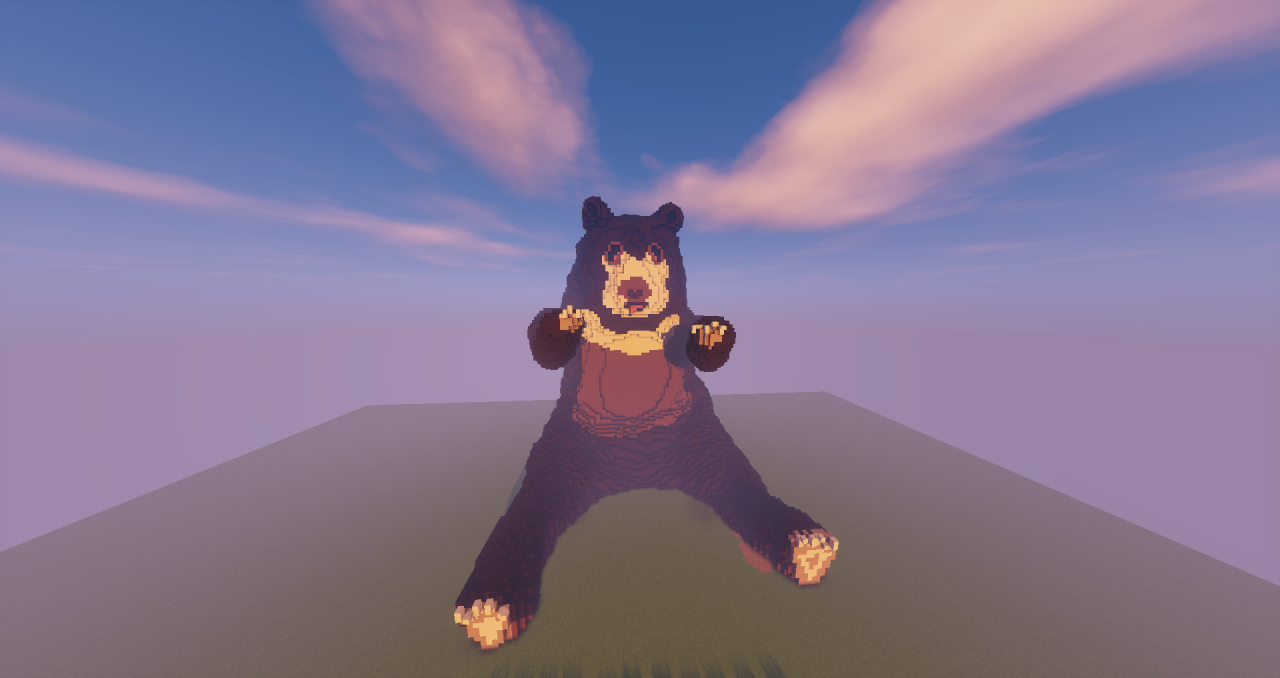 A bear Minecraft Map