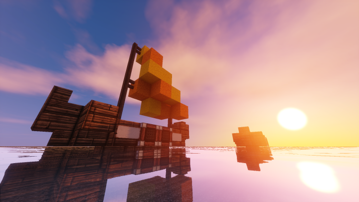 Small boat design Minecraft Map