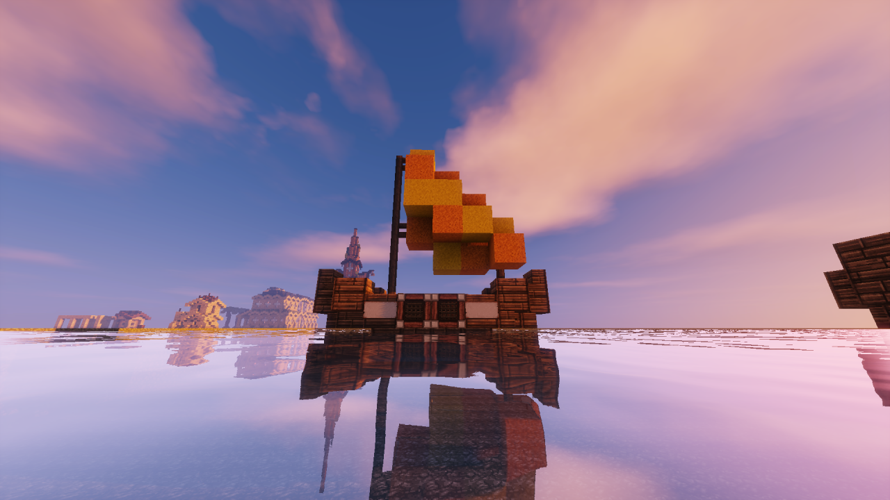 Small boat design Minecraft Map