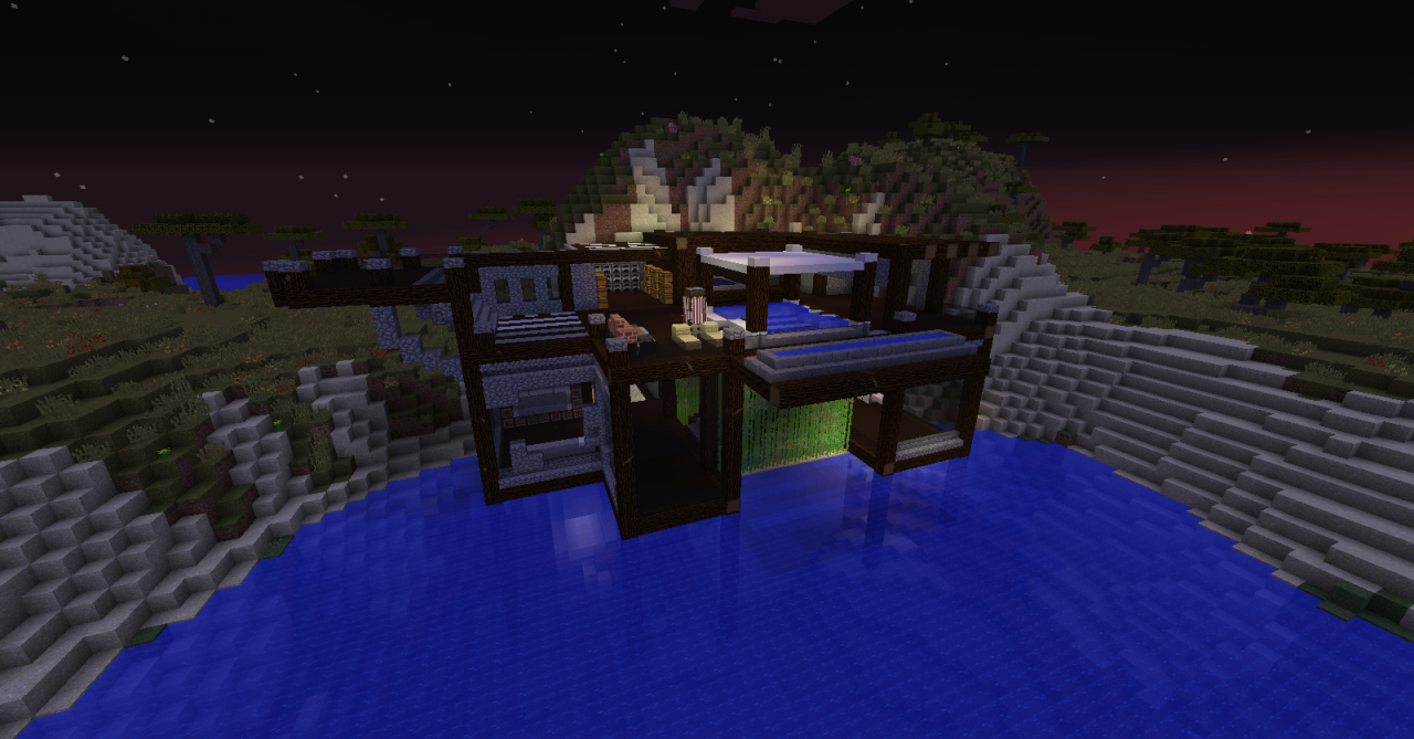 Lagoon House Minecraft Map