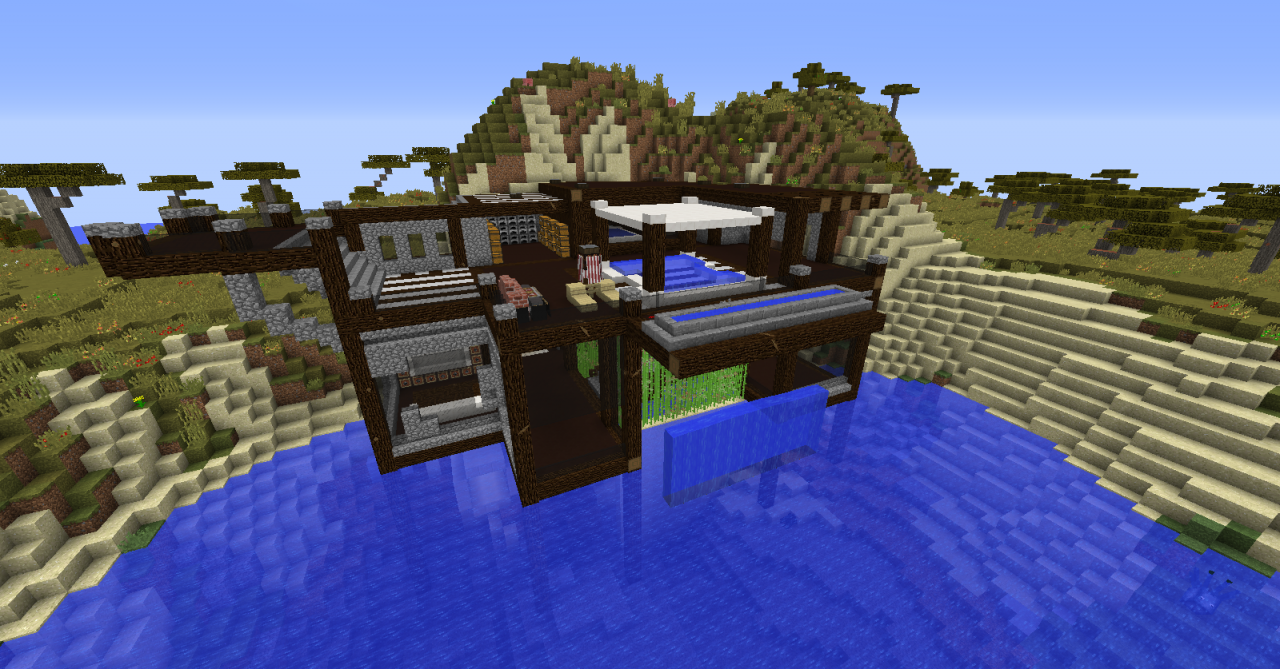 Lagoon House Minecraft Map
