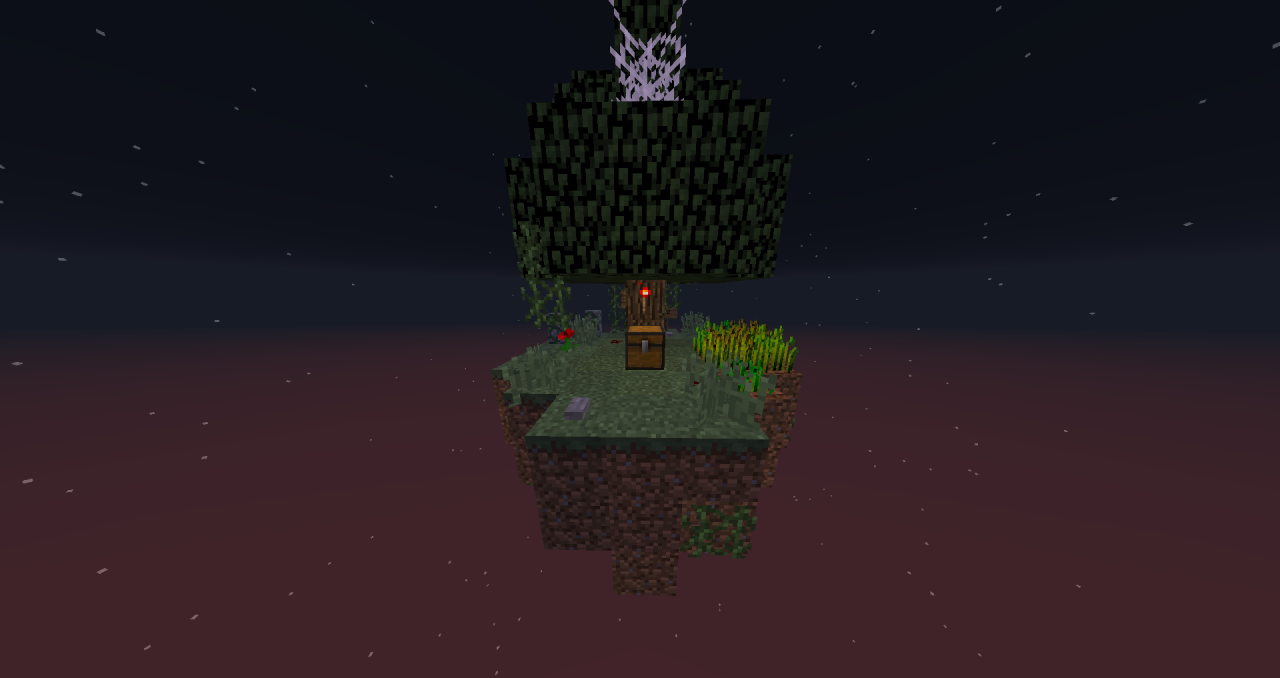 Survival Skyblock Minecraft Map