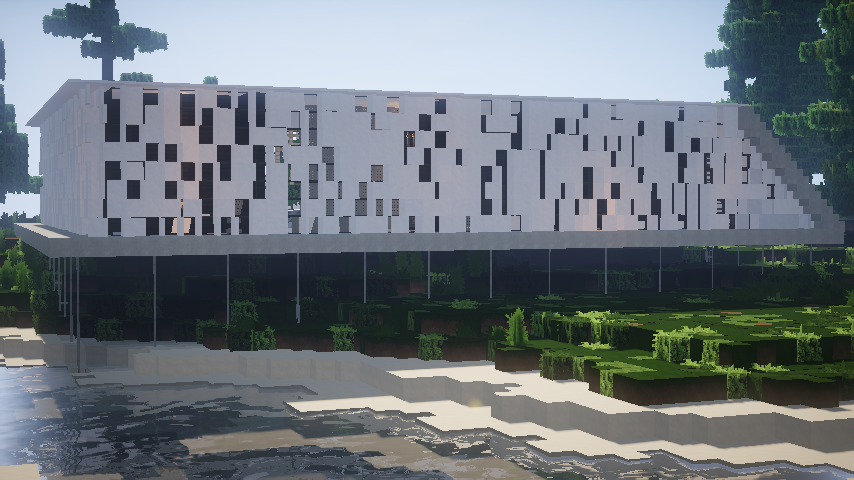 Architecture House by DE GANTE Arquitectos Minecraft Map