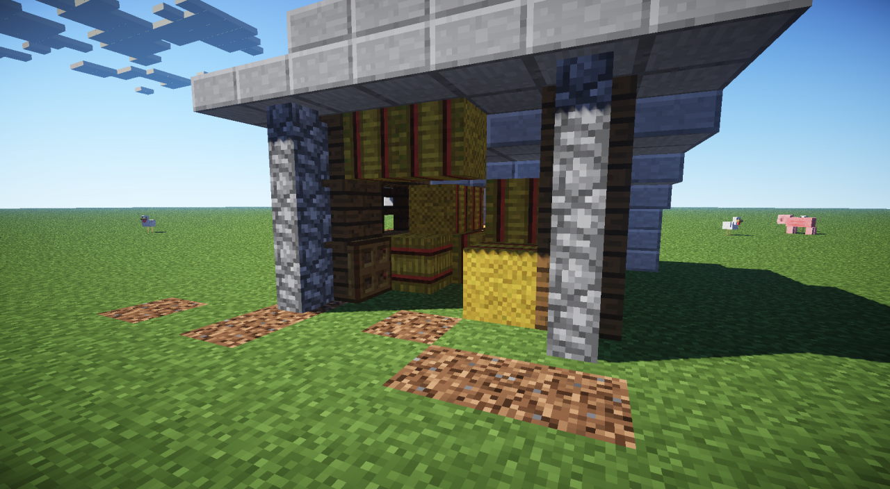 [EN] Wheat storage [FR] Stockage Ble Minecraft Map