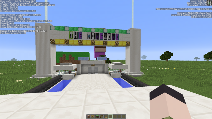 The MINEZONE!!! A minecraft themed amusement park Minecraft Map