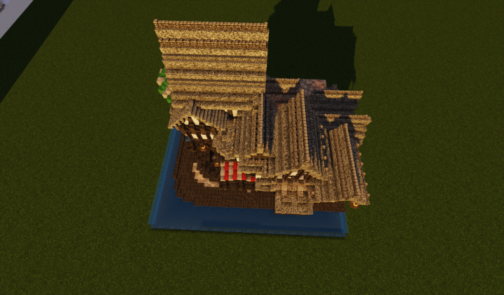 Small Medieval Port Town Minecraft Map