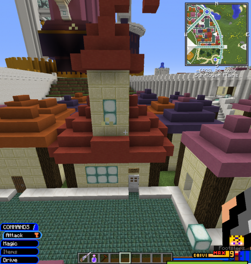 Kingdom Hearts & Semi-Originals Minecraft Map