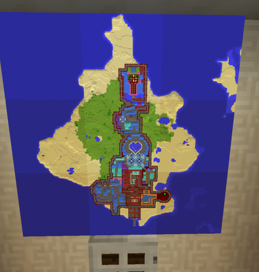 Kingdom Hearts & Semi-Originals Minecraft Map