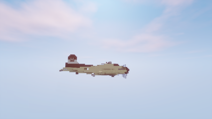 Boeing B-17G Flying Fortress 1,5:1 Minecraft Map