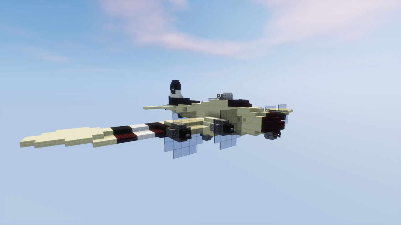 Boeing B-17G Flying Fortress 1,5:1 Minecraft Map