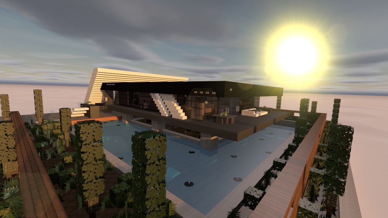 Quay || Modern House Minecraft Map