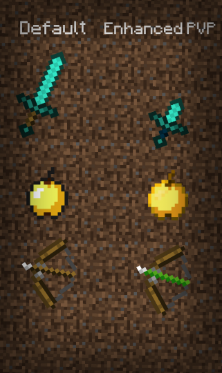 Default Enhanced PVP Minecraft Texture Pack