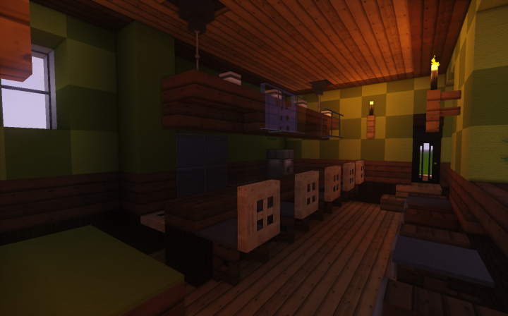 King & Court Pub - British eatery by TymeRyder Minecraft Map