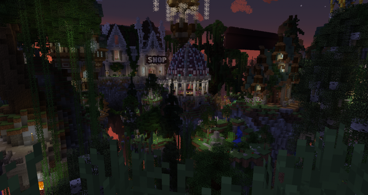 Epic Skyblock Spawn Minecraft Map