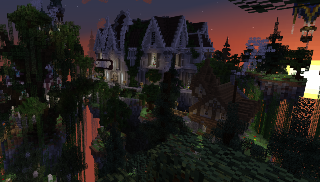 Epic Skyblock Spawn Minecraft Map