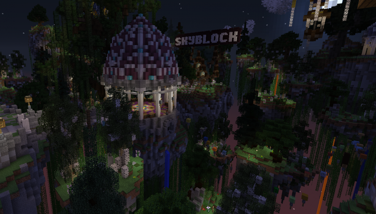 Epic Skyblock Spawn Minecraft Map
