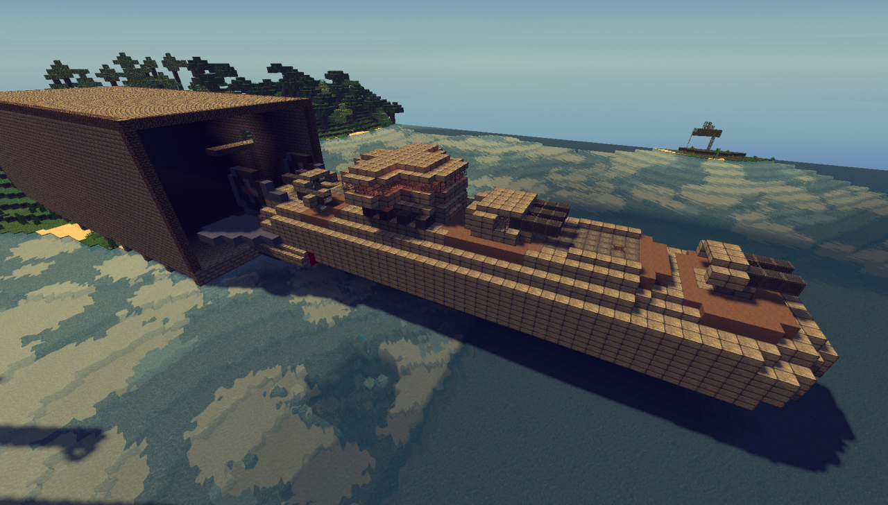Neptune class destroyerMK3 for movecraft Minecraft Map