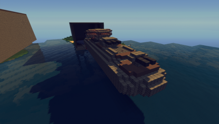 Neptune class destroyerMK3 for movecraft Minecraft Map