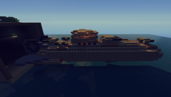 Neptune class destroyerMK3 for movecraft Minecraft Map