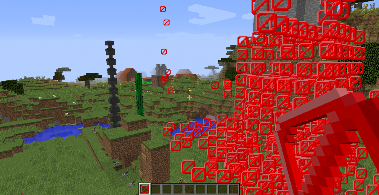 Invisible madness Minecraft Map