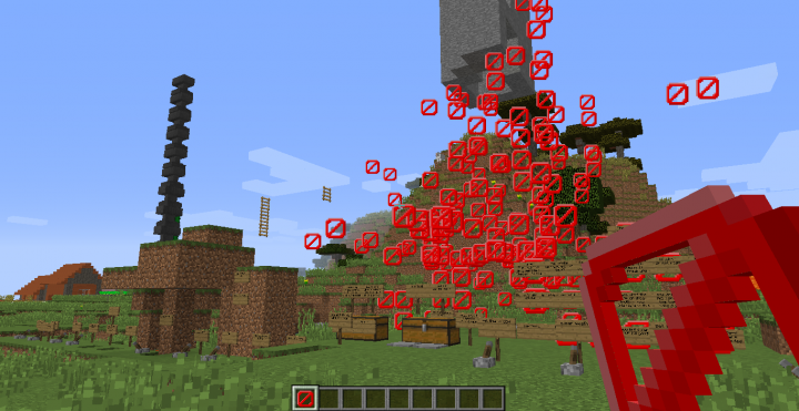 Invisible madness Minecraft Map