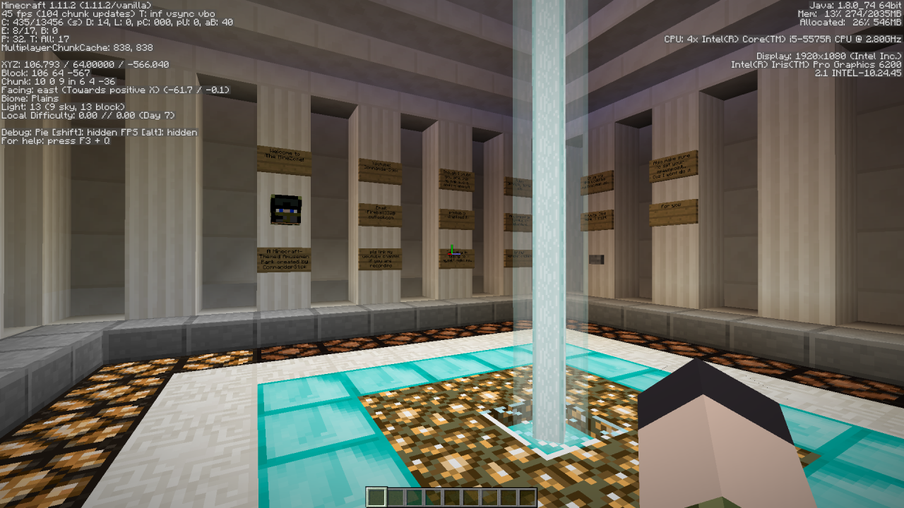 The MINEZONE!!! A minecraft themed amusement park Minecraft Map