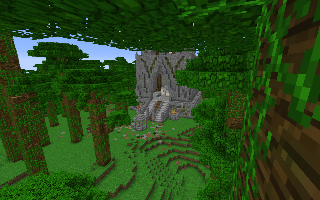 Jungle Temple Minecraft Map