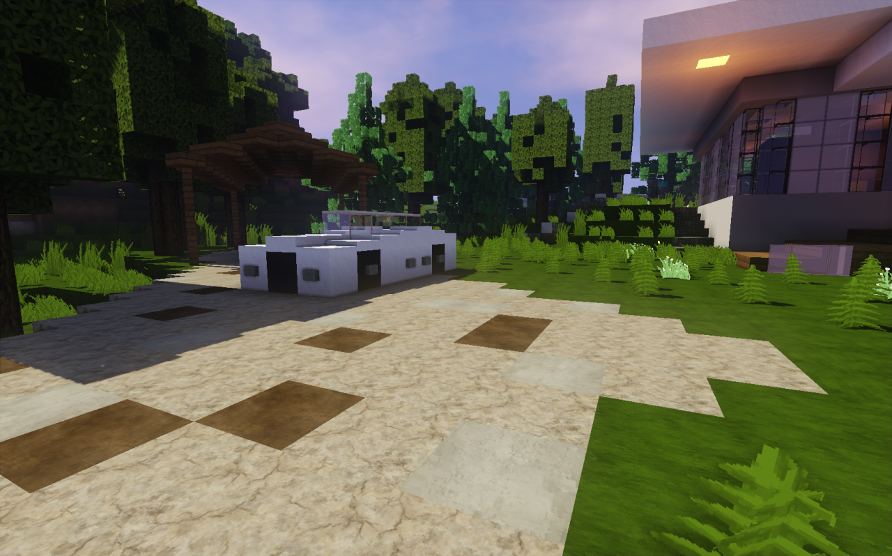 Heights Hill - a Modern Home by TymeRyder Minecraft Map