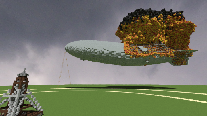 Hindenburg 80th anniversary Minecraft Map