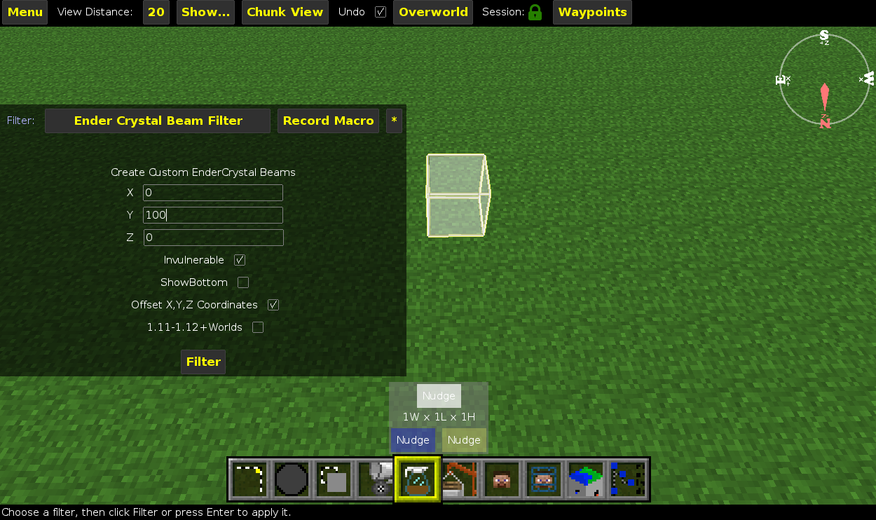 New EnderCrystal Custom Beam MCEdit Filter Script, Create Custom Ender ...
