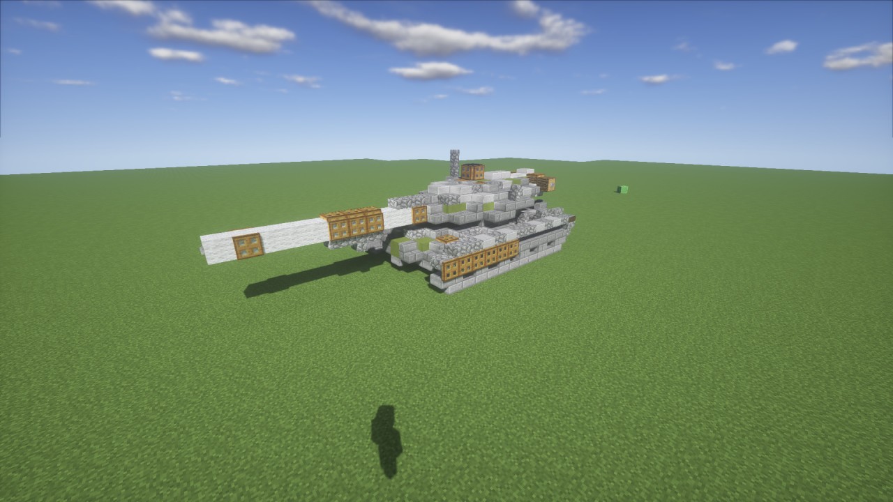 Green Team Tank v.2 Minecraft Map