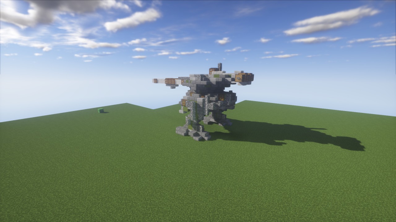 Greem Team Walking Tank mk.1 Minecraft Map