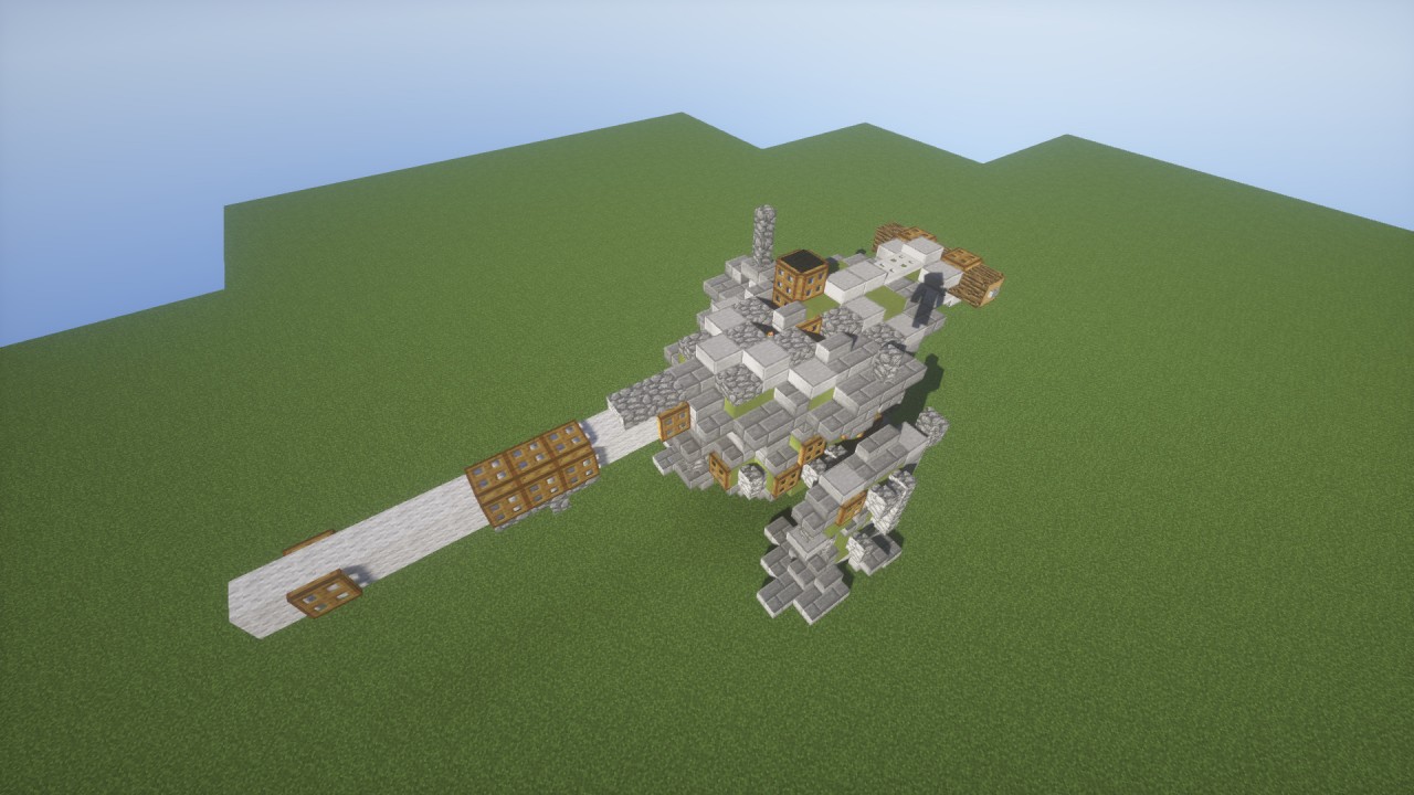 Greem Team Walking Tank mk.1 Minecraft Map