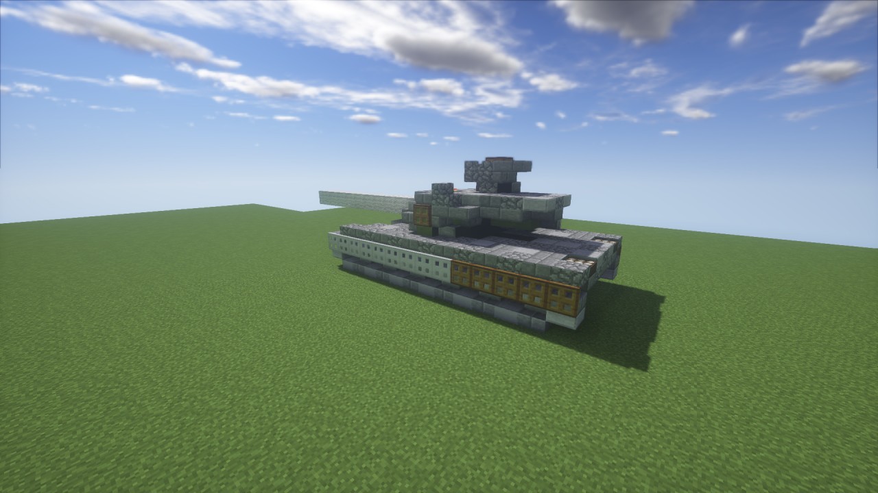 T 14 Armata Russian Modern Tank Minecraft Map