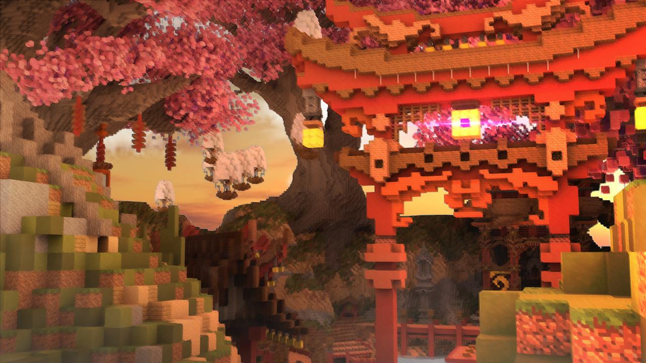 Oriental Festival Day (mineware map) Minecraft Map